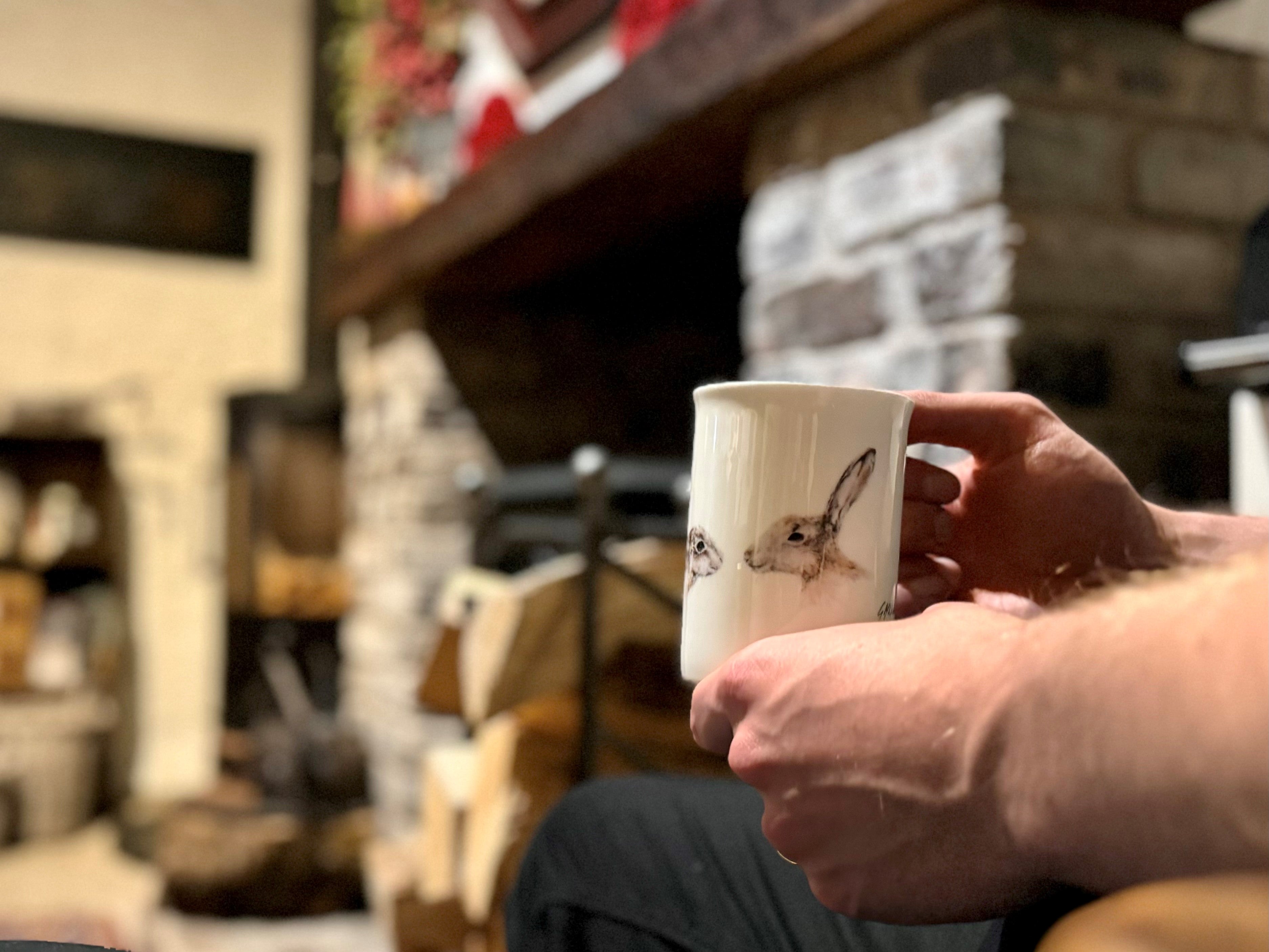 Mug - Hares by Gill Wilson – RSABI